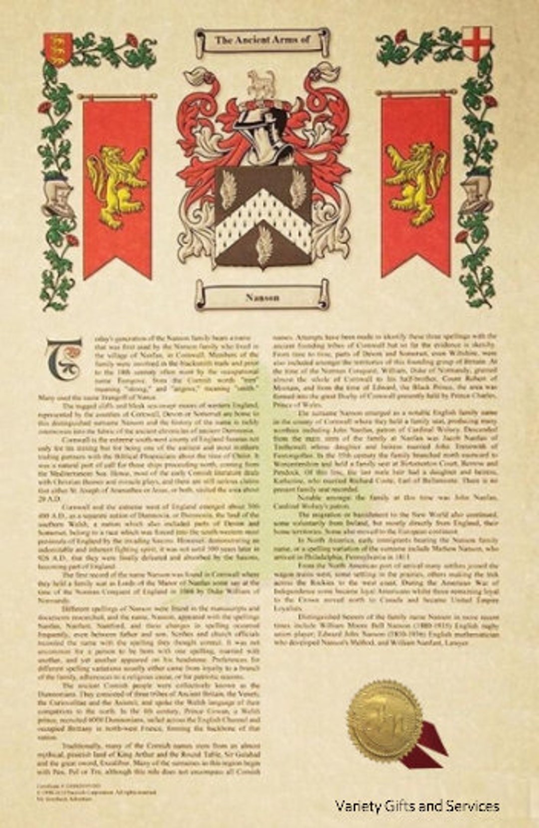 Last Name History, Origin of Name, Last Name Meaning, Coat of Arms ...