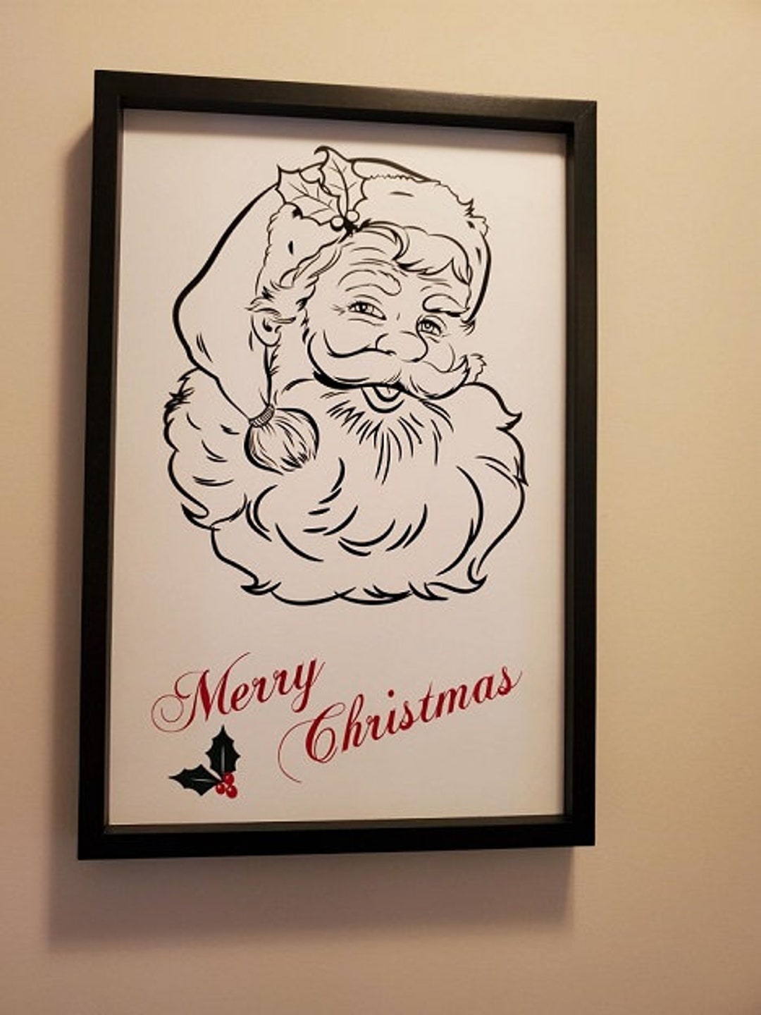 Santa Face, Santa Sign, Christmas Magic, Holiday Signs, Christmas Signs ...