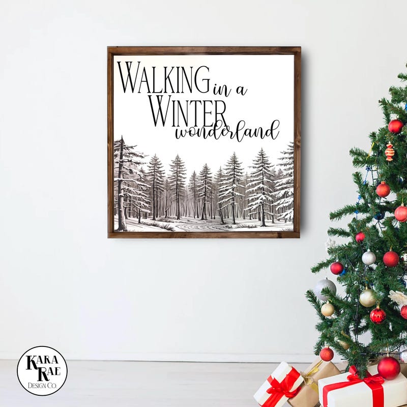 Winter Wood Sign - Etsy