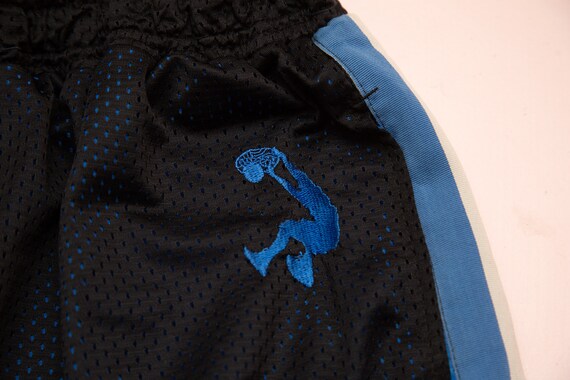 Vtg REEBOK Dunkman SHAQ basketball black shorts, sz m… - Gem