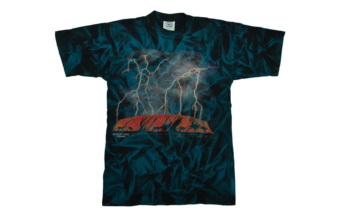 Vtg PLANET EARTH "one Planet, One Future" Tie-dye Outback Lights ...