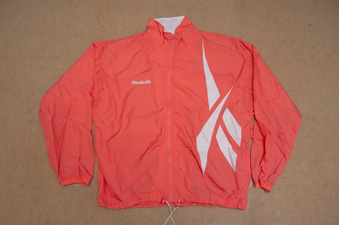 Vtg & Rare Pink Reebok Track Jacket 1992 and Stuttgart 1993 4th IAAF ...