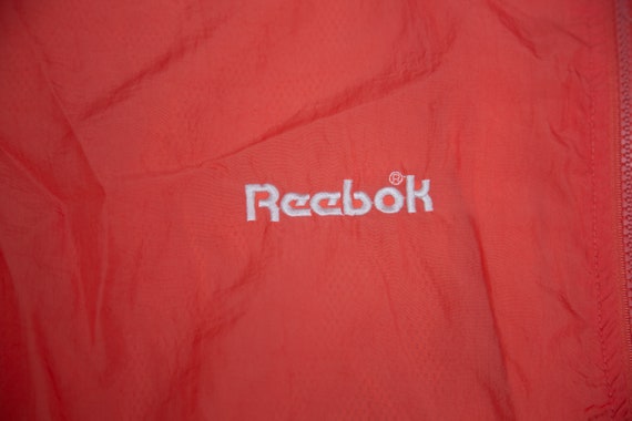 Vtg & rare pink Reebok track jacket 1992 and Stuttgar… - Gem