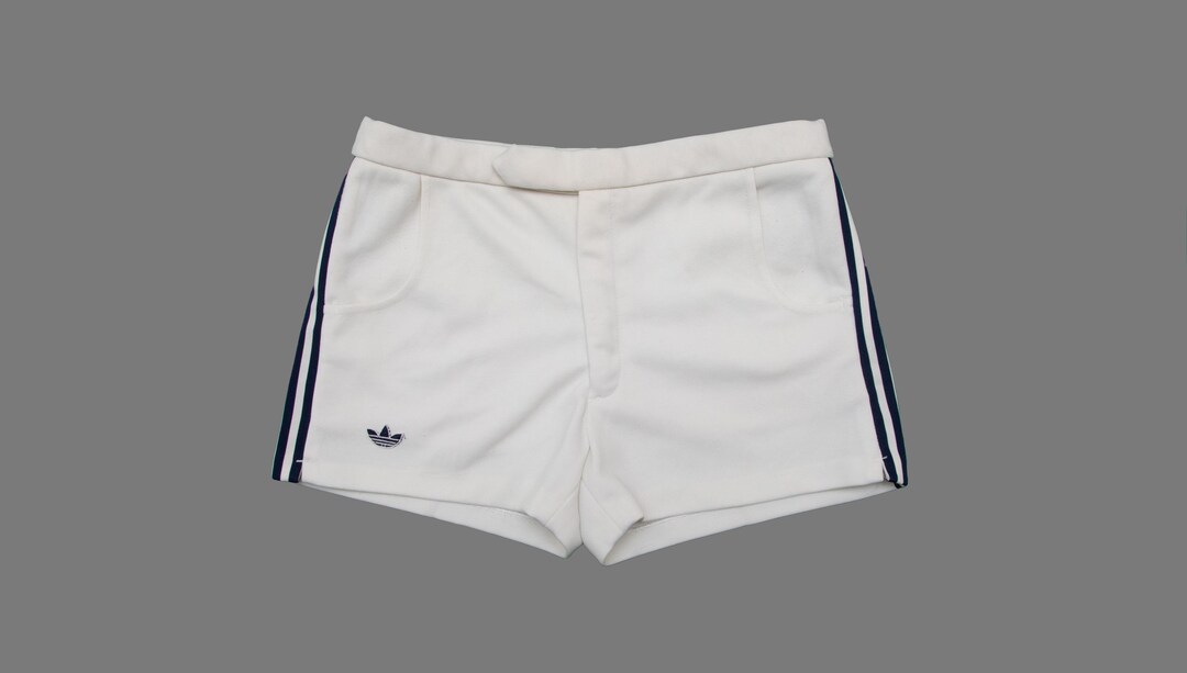 Vtg 70's ADIDAS Ventex France Tennis ATP Tour White Shorts, Made in ...