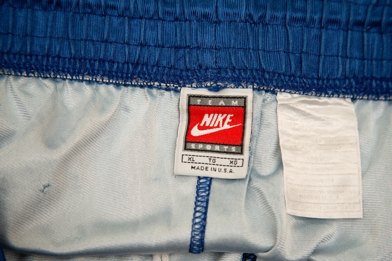 Vtg Nike DUKE Blue Devils University NCAA Basketball 90's Blue Shorts ...