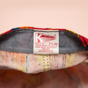 Vtg & Rare KROMER Union Made in USA Multicolor Red-yellow Etc Aztec ...