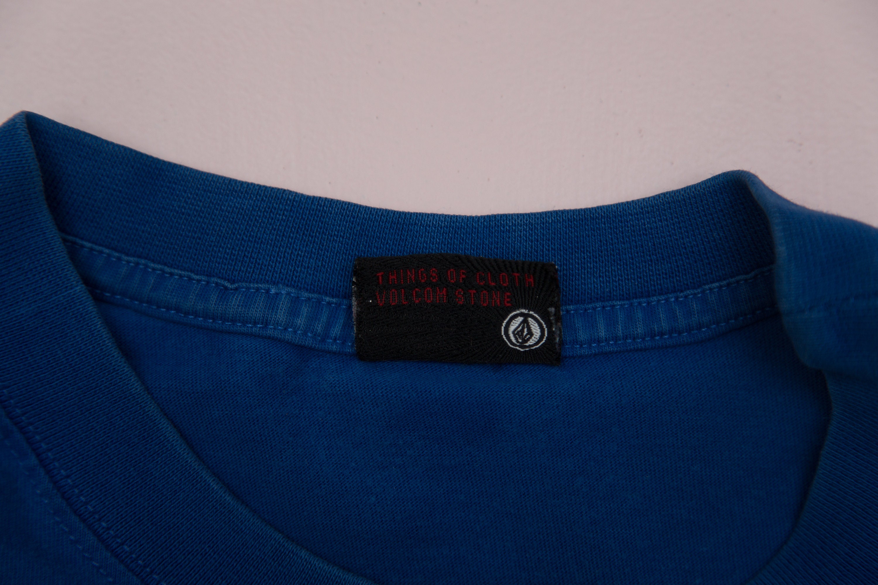 Vtg 90's VOLCOM Logo Blue Single Stitch Skater Snowboarder - Etsy