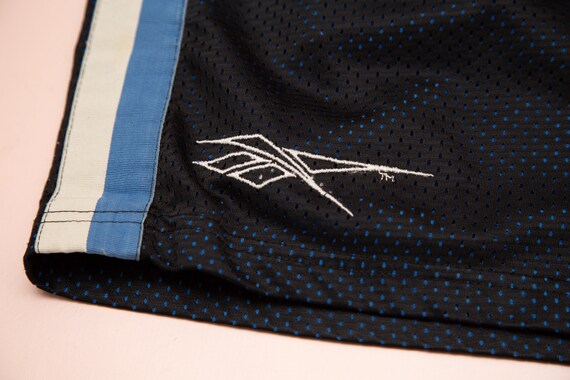 Vtg REEBOK Dunkman SHAQ basketball black shorts, sz m… - Gem