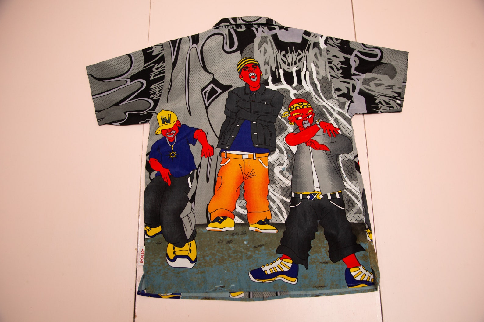 Vtg & Very Rare RIVALDI Okinawa Style Japanese All-over-print ...