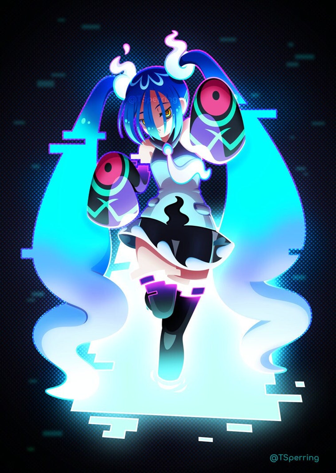 Miku, Hatsune Miku, Hatsunemiku, Mikuhatstune, Pokemon, Ghost, Scary ...