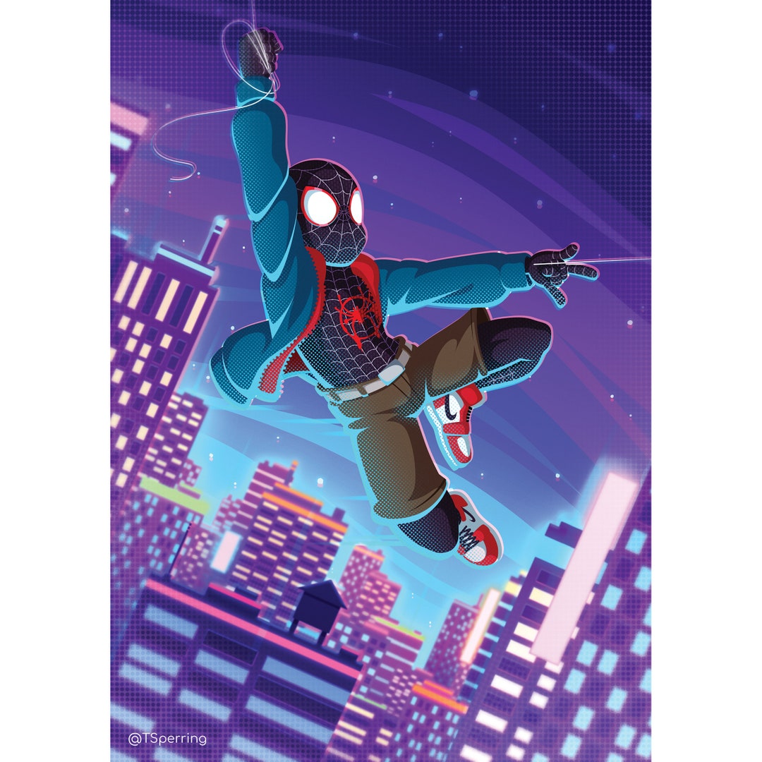 Miles Morales, Spider-man, Spiderman, Intothespiderverse, Marvel ...