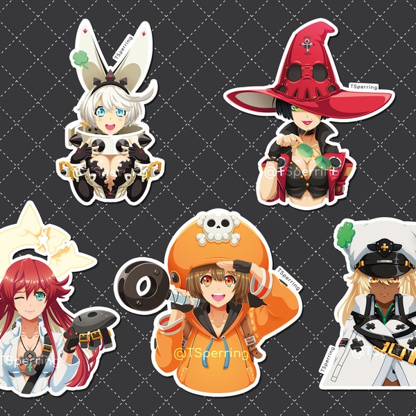 Guilty Gear Strive Stickers - Etsy