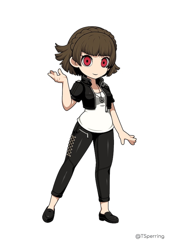 Makoto Makoto Niijima P5 P5R P5S PQ Tokyo Shibuya - Etsy