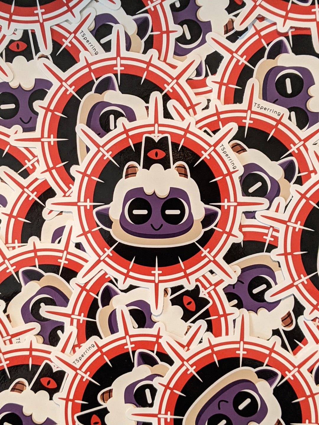 Cult of the Lamb, Cultofthelamb, Cute, Sticker, Stickers, Vinyl, Cult ...