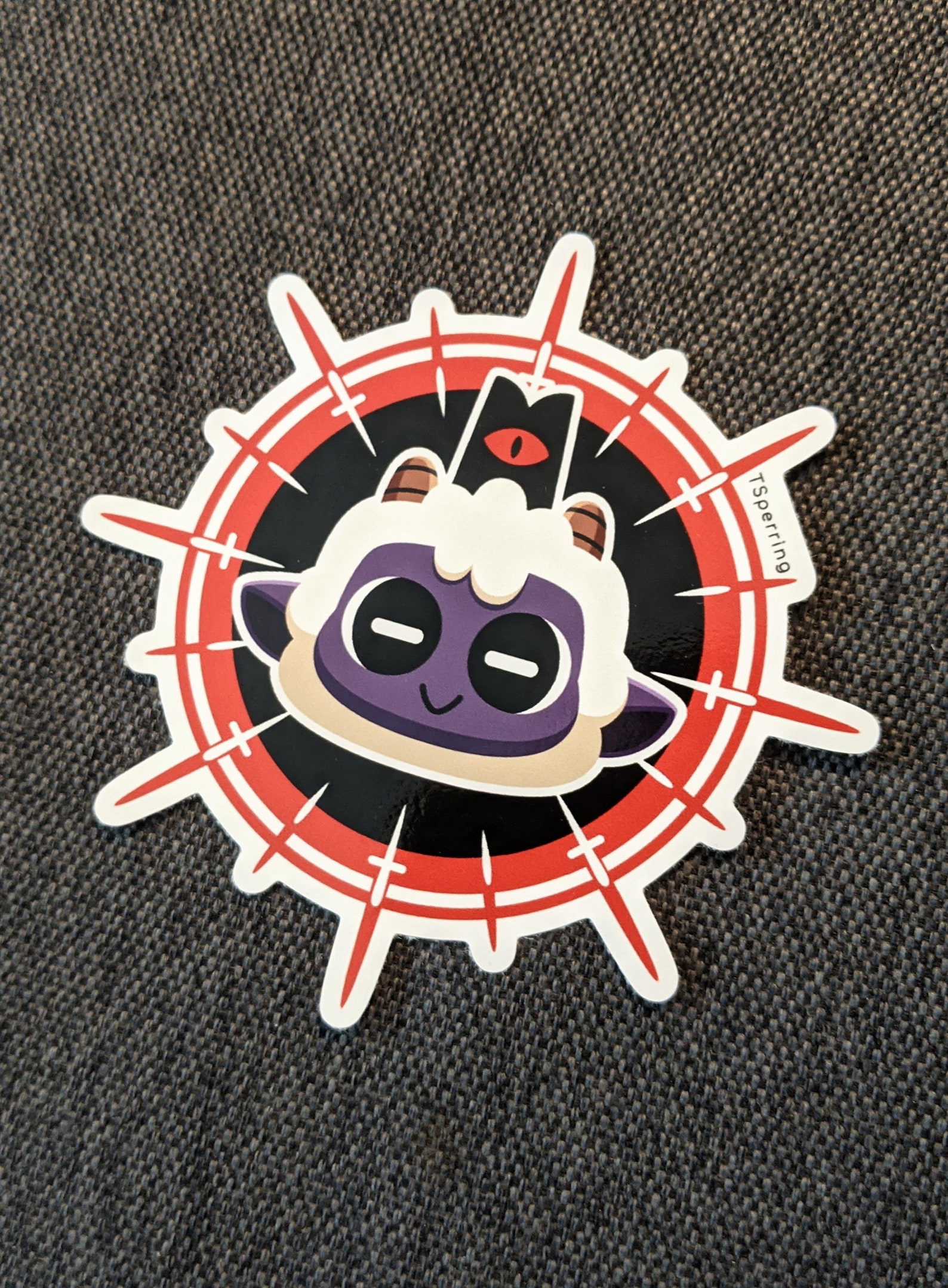 Cult of the Lamb, Cultofthelamb, COTL, Cute, Sticker, Stickers, Vinyl ...