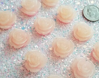 Plastic rose beads | Etsy