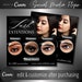 Lash Extensions Flyer Template Editable Canva Templates Eyelash ...