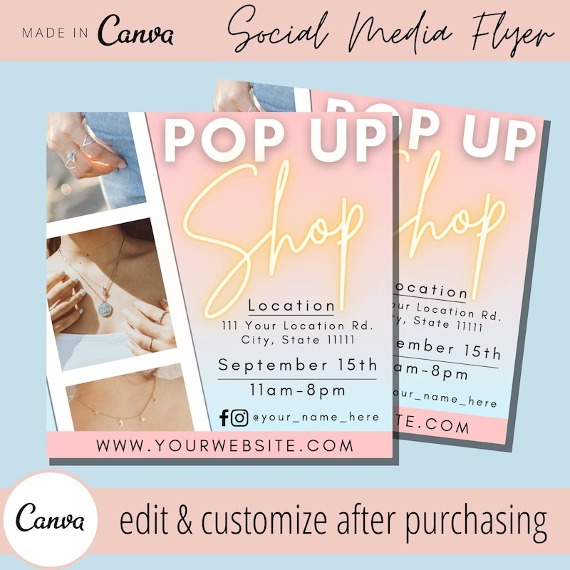 Pop up Food Shops - Etsy