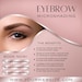 Eyebrow Microshading Flyer Template - Brows Micro Shading Flyers ...