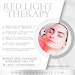 Red Light Therapy Flyer - RLT Phototherapy Facial Treatment Flyers ...