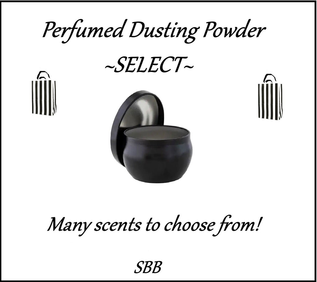 Lovely Perfumed (SELECT) Dusting Body Powders, 4oz Jar - Etsy