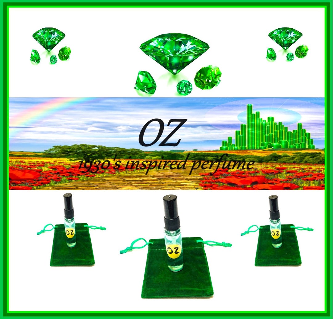 1930s OZ Magical Inspired Green Perfume for Women Adults Inspired the ...