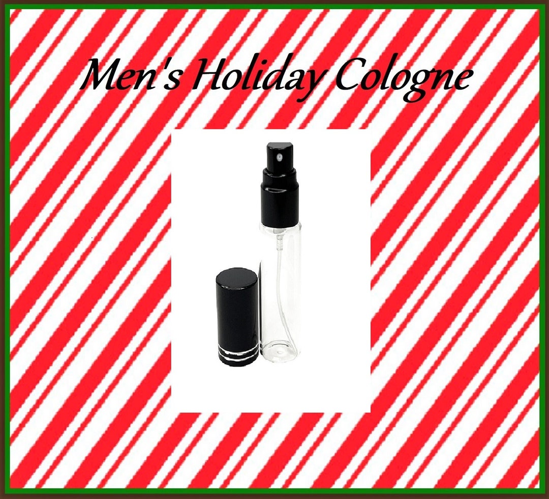 Men's HOLIDAY Cologne Spray Juniper, Peppermint Swirl, Cedar, Citrus ...