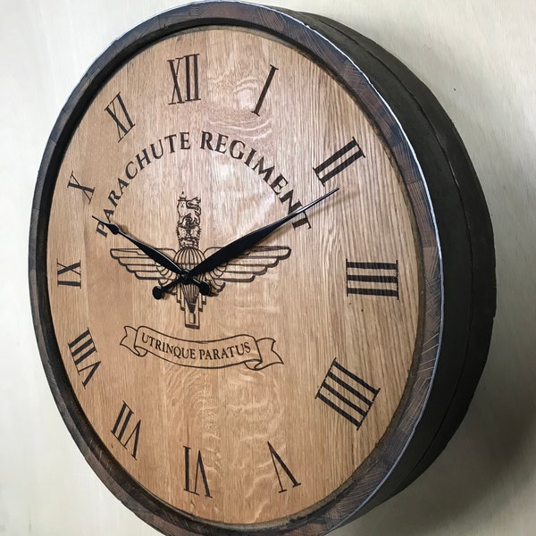Personalised Whisky Barrel Clock / Photo Shopped Image - Etsy