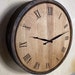 Whisky Barrel Clock - Etsy