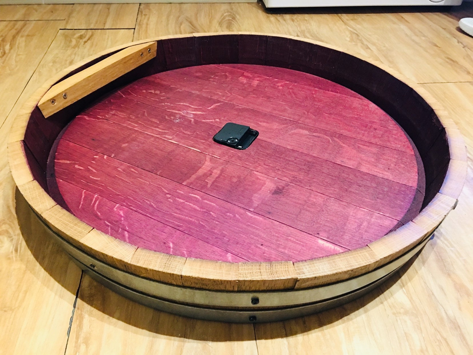 Wine Barrel Clock - Etsy