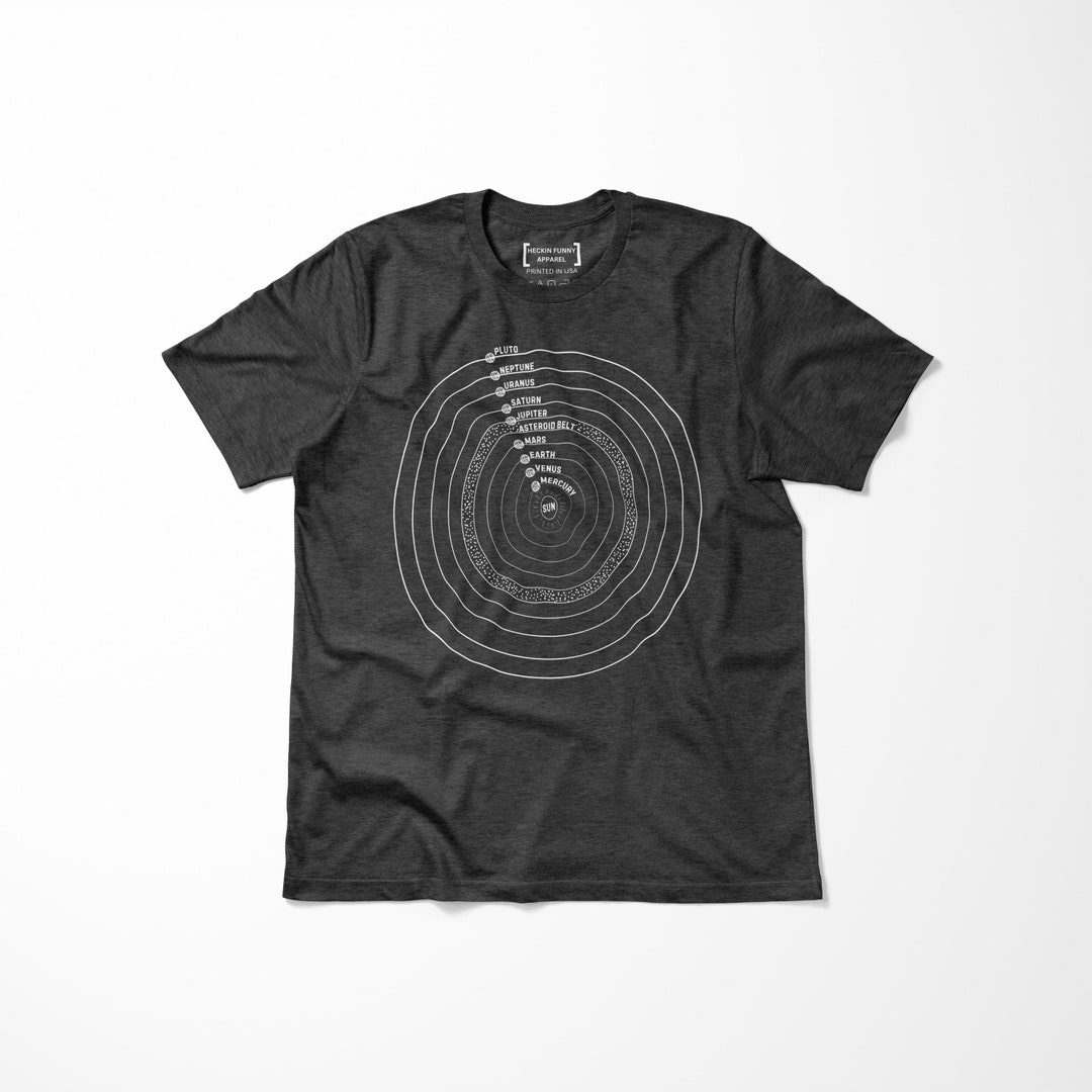 Solar System Planets Shirt, Cool Space T-shirt, Gift Idea for Astrology ...