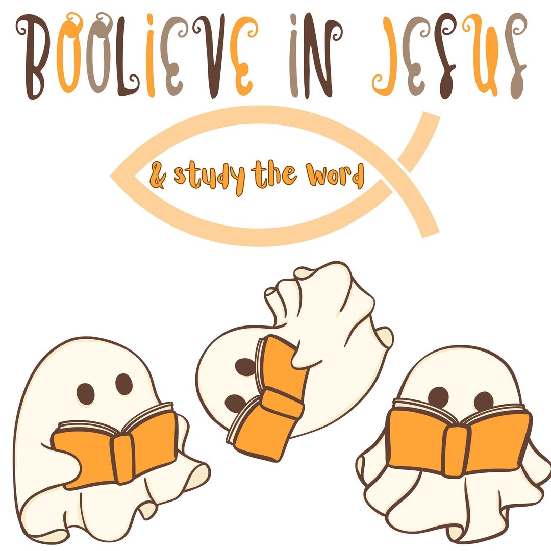 Christian Halloween PNG, Christian Png Design for Kids, Jesus Halloween ...