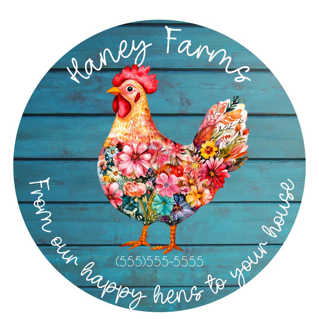 Egg Carton Label, Egg Carton Stickers, Egg Carton Stamp, Personalized ...