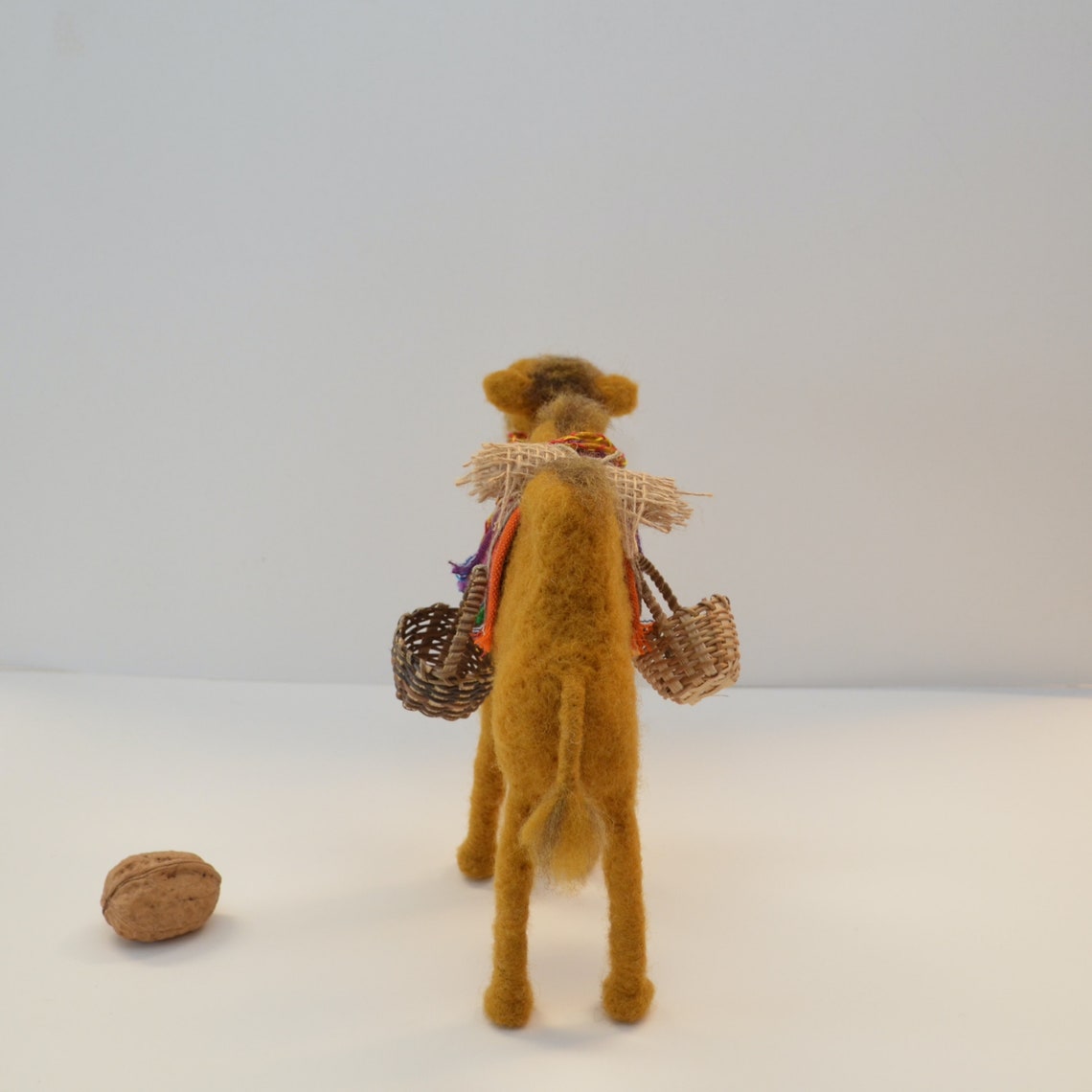 Camel Nativity Scene, Camel Made of Felt, Nativity Figure Camel ...