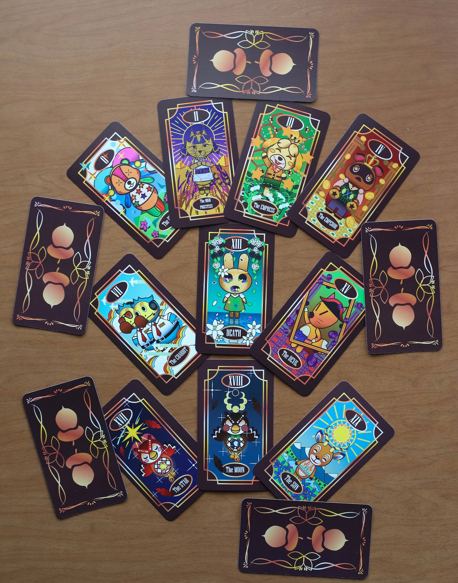 ACNH Themed Full Tarot Deck 78 Cards - Etsy
