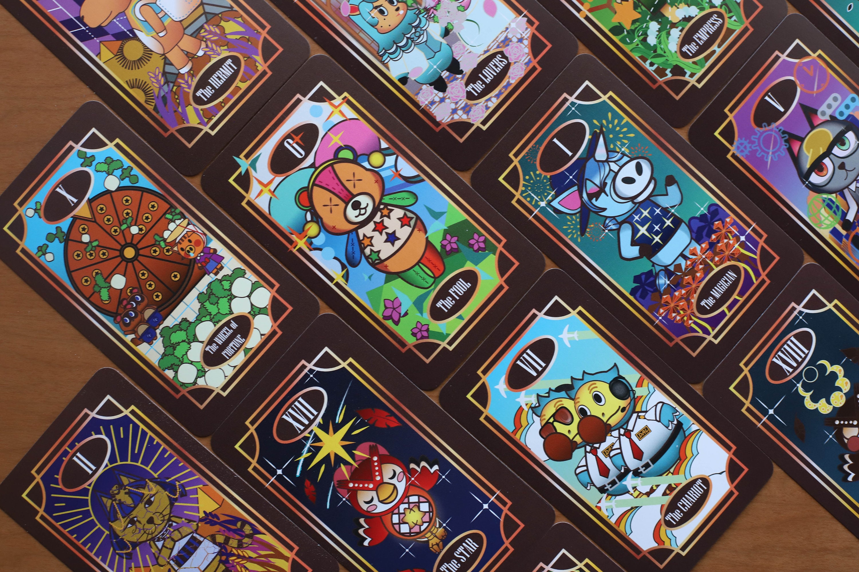 Pre-order: ACNH Themed Full Tarot Deck 78 Cards - Etsy