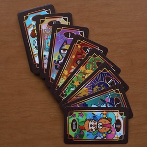 ACNH Themed Full Tarot Deck 78 Cards - Etsy