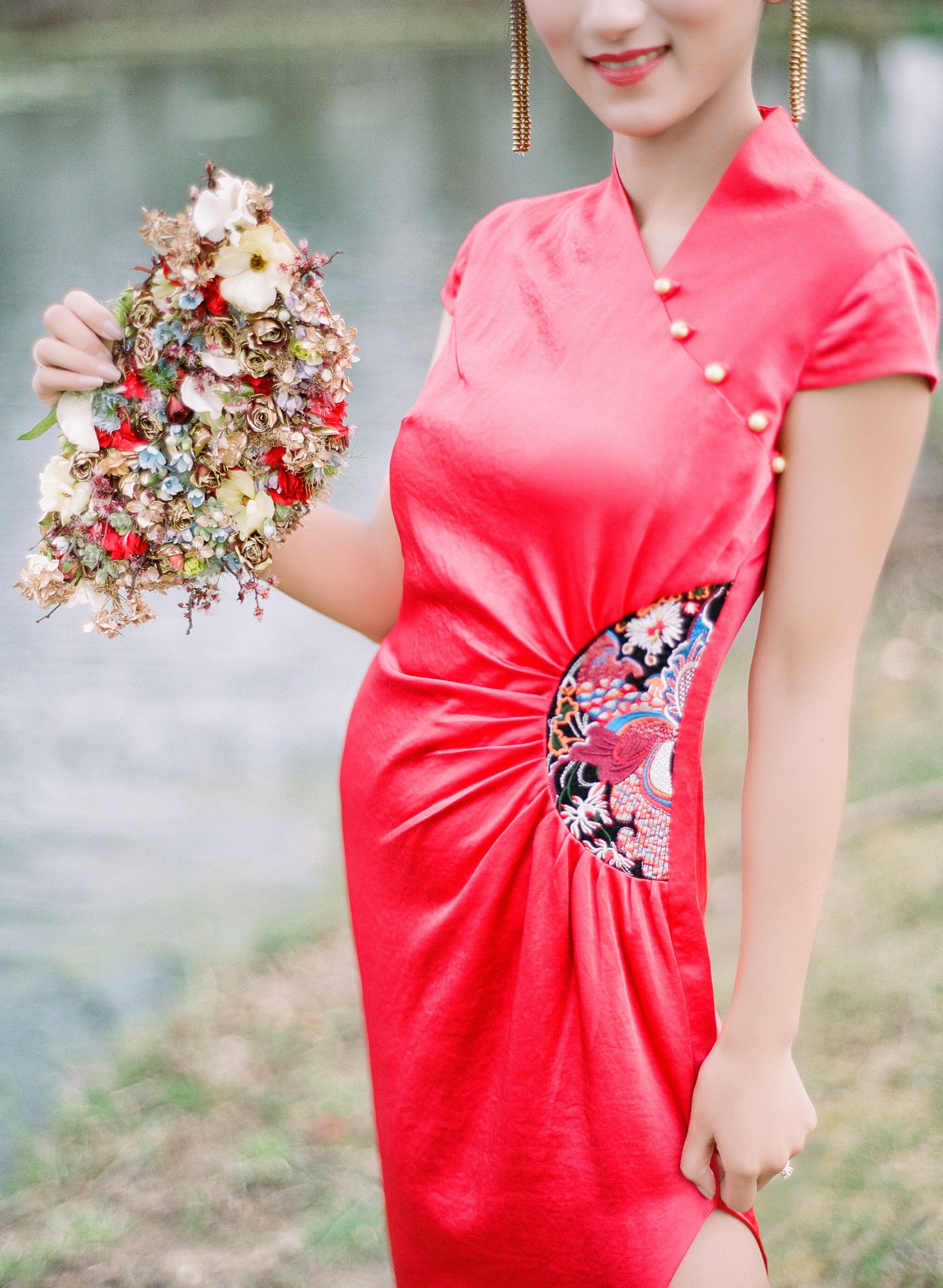 Modern Wedding Cheongsam | Chinese Wedding Dress | Custom Wedding Qipao ...