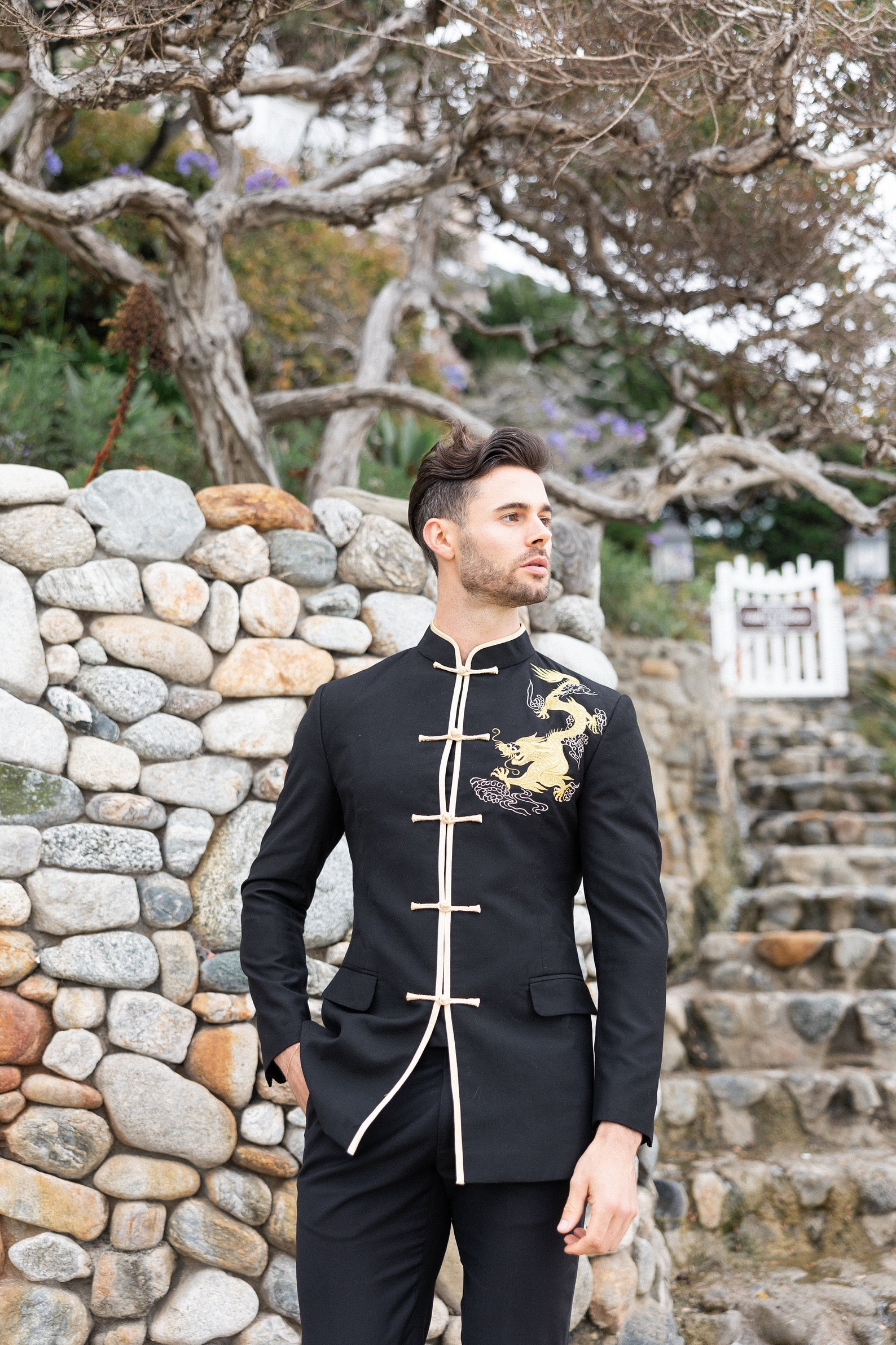 Tang Suit Jacket, Groom Jacket Chinese Wedding, Chinese Changshan ...