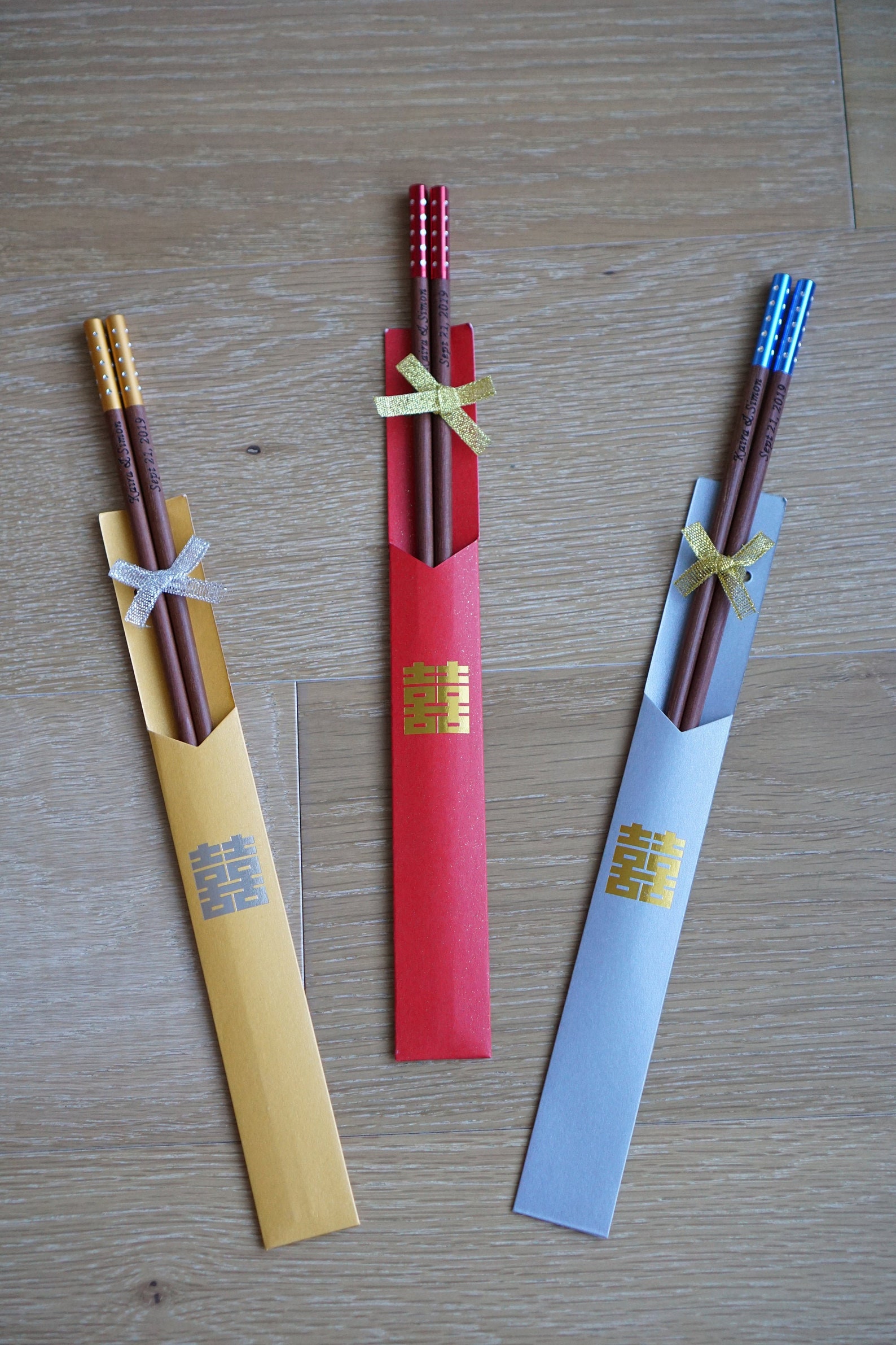 Personalized Chopsticks With Free Cover Custom Chinese - Etsy
