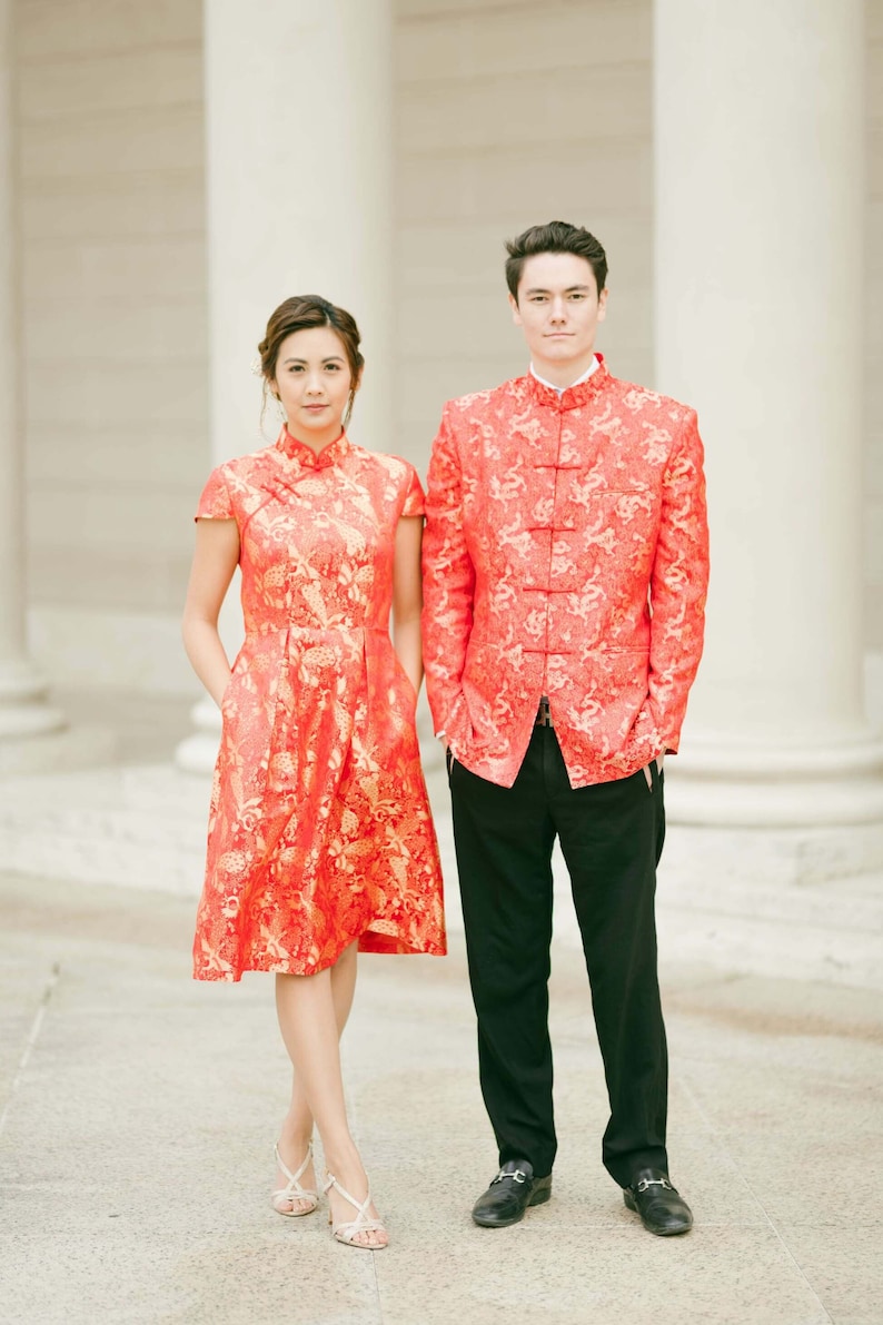 Custom Modern Cheongsam | A-line Cheongsam | Contemporary Qipao ...