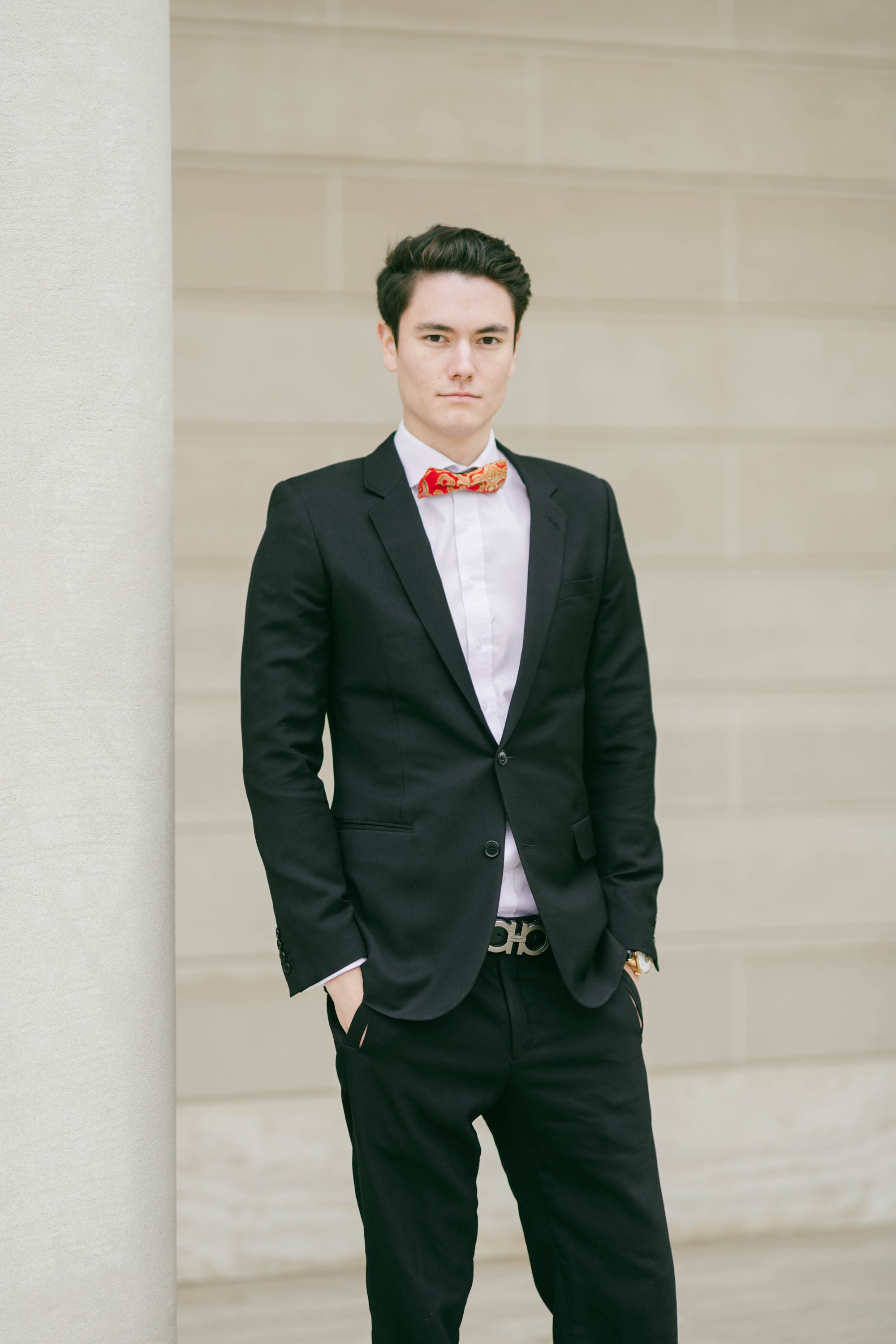 Chinese Wedding Bowtie | Silk Brocade Bowtie | Chinese Wedding Groom ...