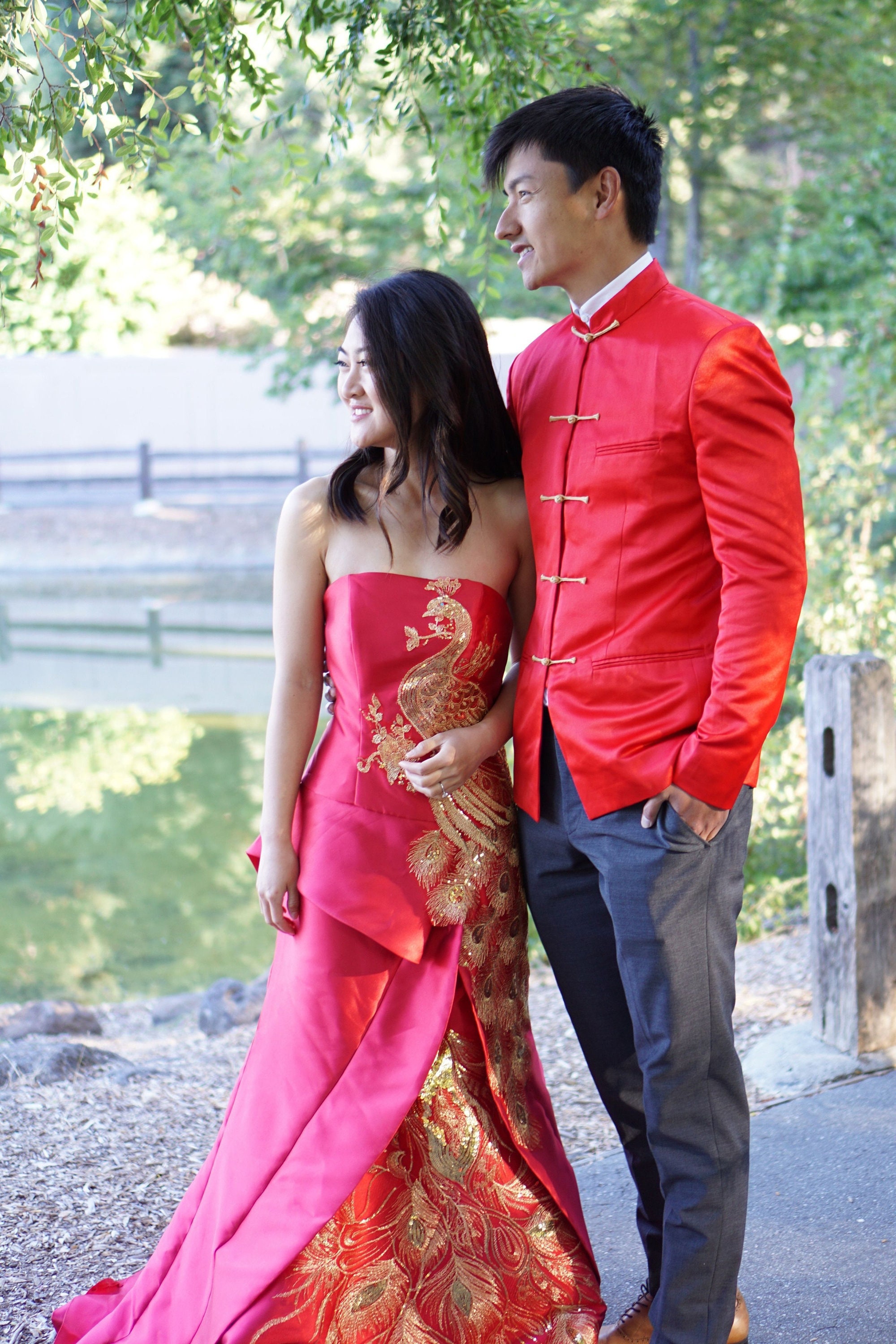 Chinese Changshan | Male Chinese Wedding Jacket | Male Cheongsam - Etsy