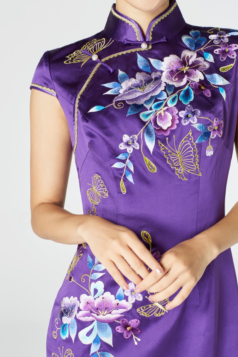 Beautiful Qipao | Silk Qipao | Traditional Qipao Dress | Tea Ceremony ...