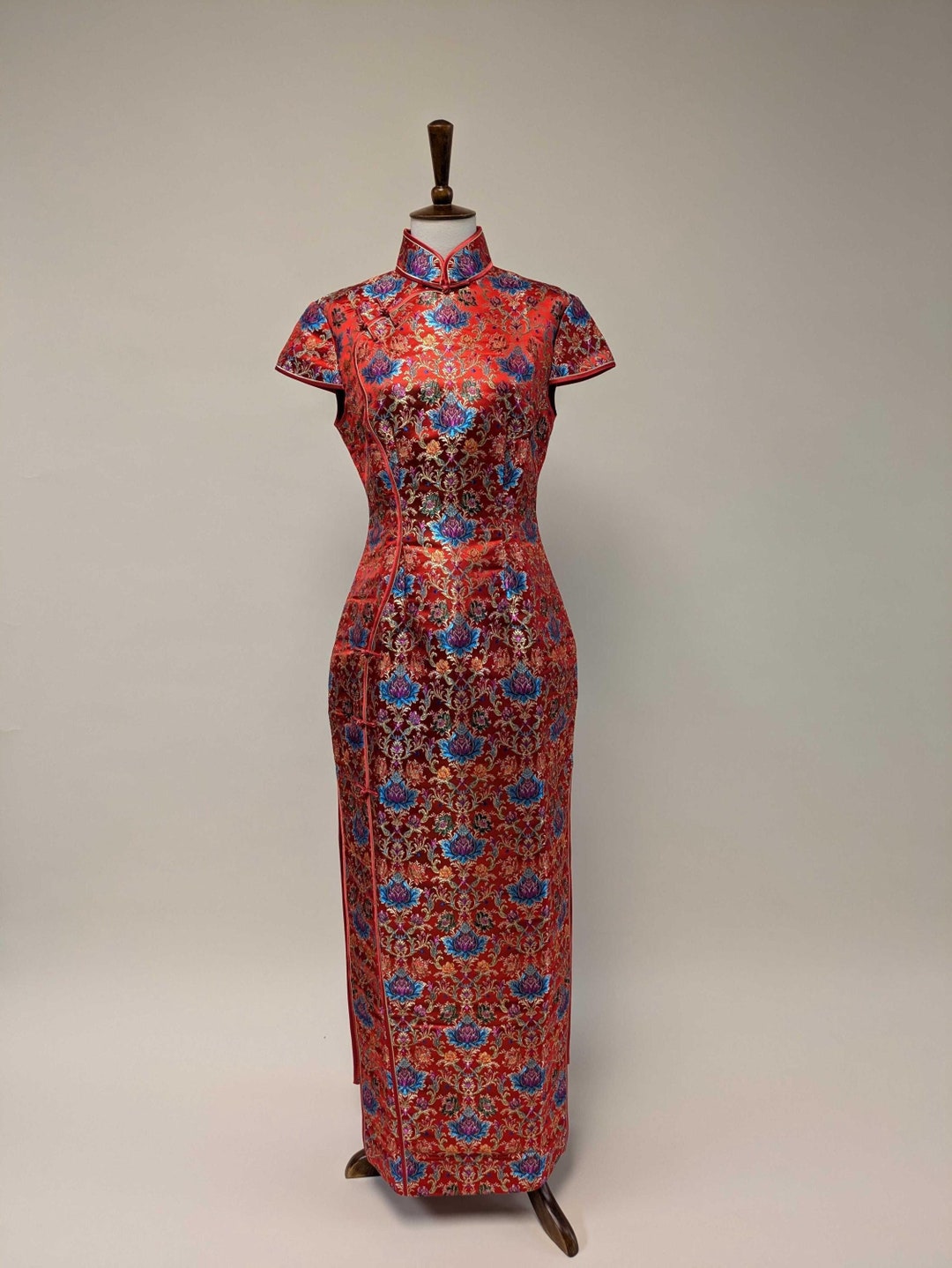 Qipao Sample Chinese Wedding Dress, Traditional Qipao Dress, Modern ...