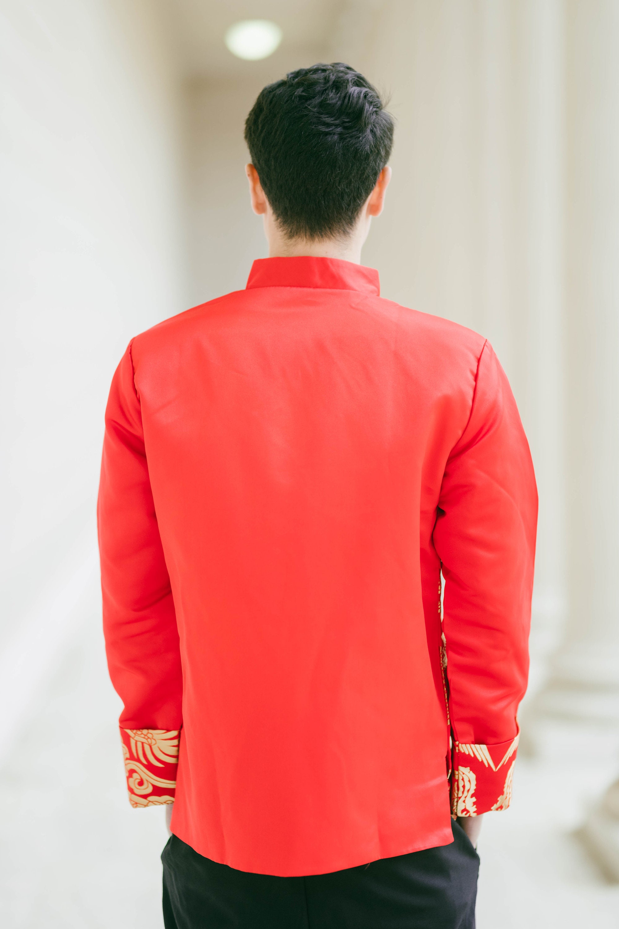 Custom Chinese Changshan | Male Chinese Wedding Jacket | Male Cheongsam ...