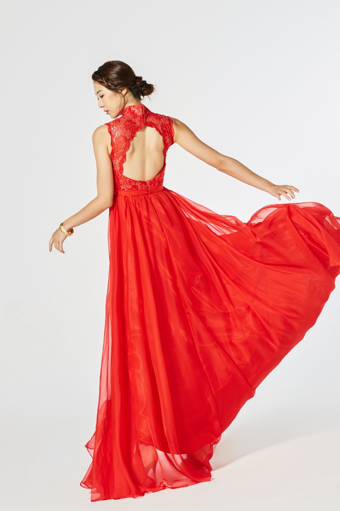 Custom Modern Lace Cheongsam Cheongsam Dress Custom Qipao | Etsy