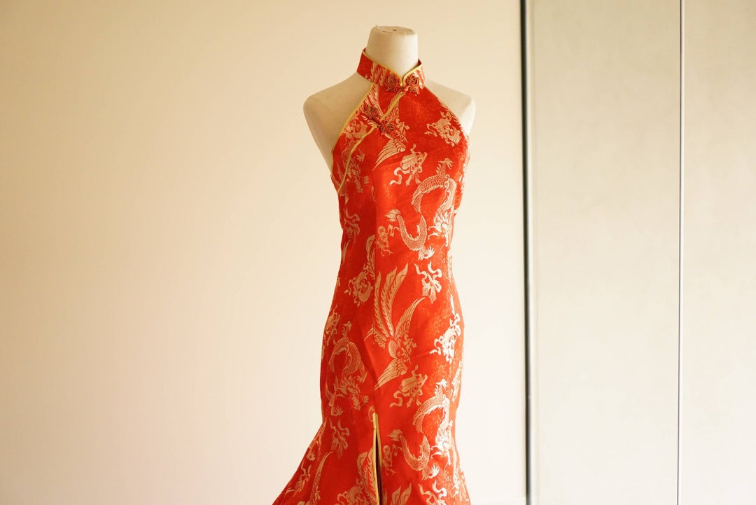 Modern Chinese Wedding Dress | Red Cheongsam | Traditional Qipao ...