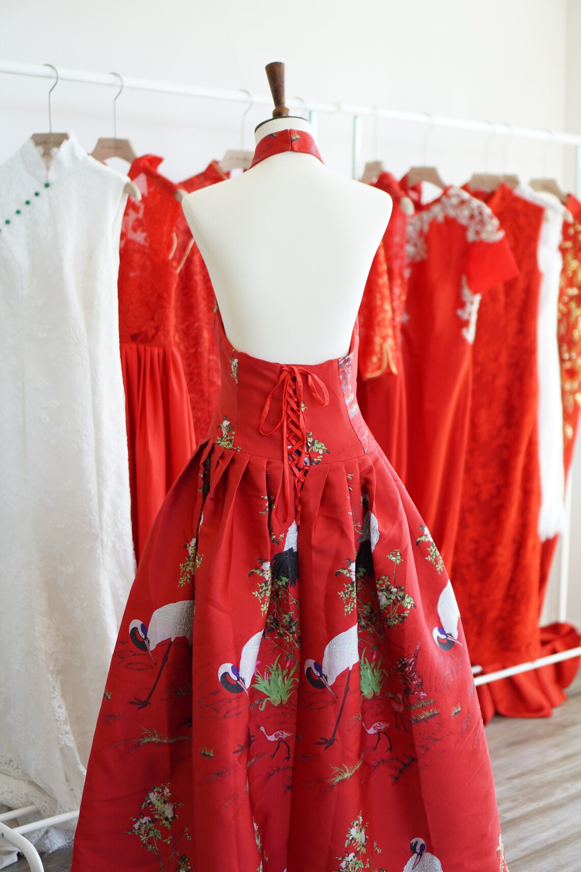 Chinese Wedding Dress | Custom Cheongsam | Traditional Qipao Dress ...