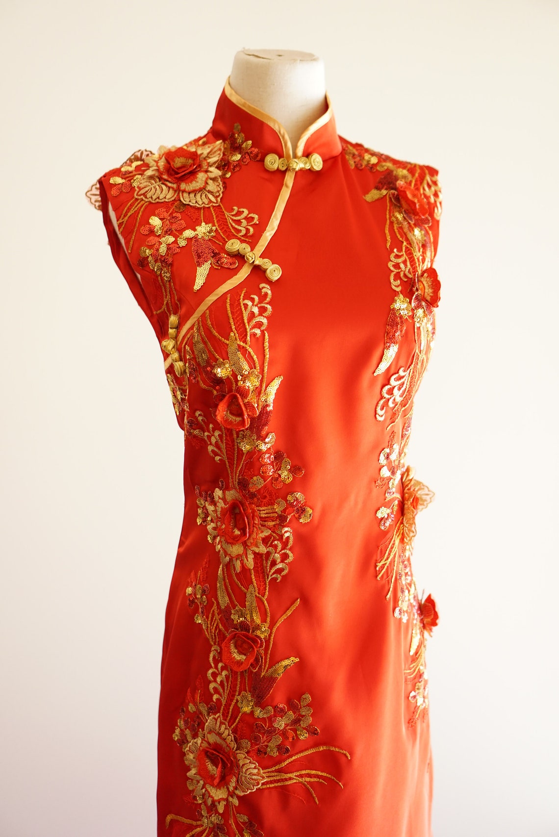 Chinese Wedding Dress | Modern Cheongsam | Traditional Qipao Dress ...